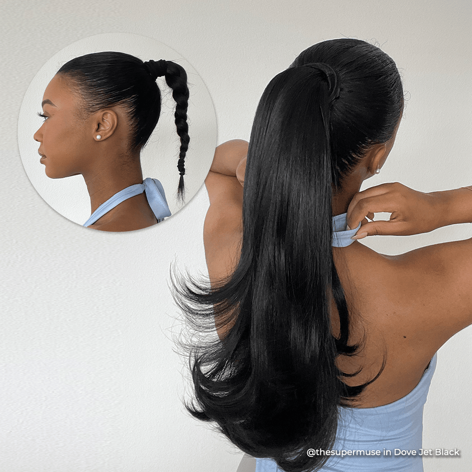 Ponytail Extensions | Clip In Ponytail Extension | INH Hair – Insert ...