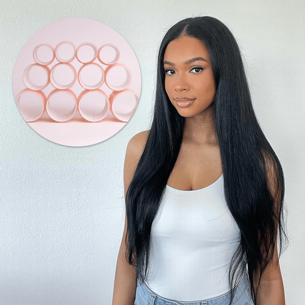 Remy Human Hair Extensions Lux + Hair Rollers | INH Hair – Insert Name Here