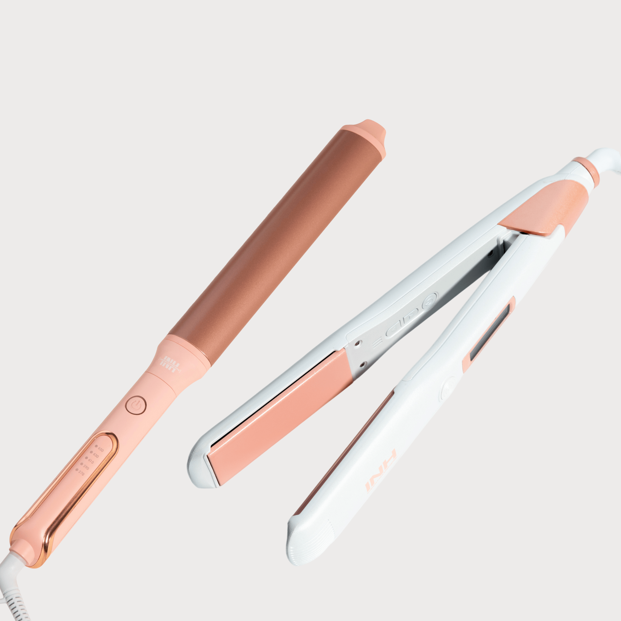 Insert XL Curls Here + Digital Nano Flat Iron | INH Hair – Insert Name Here